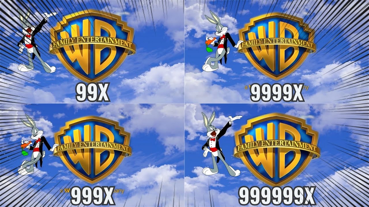 Warner Bros Family Entertainment Intro Getting 999999X Speed - YouTube