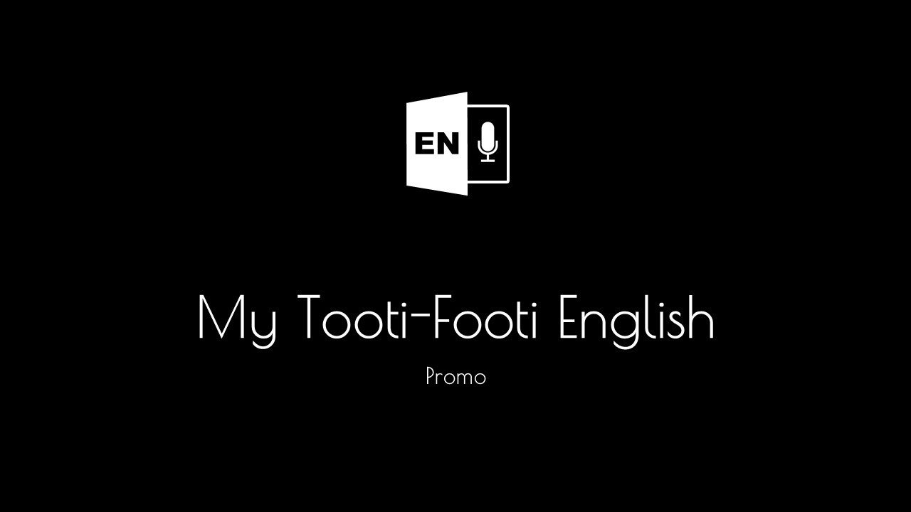 My Tooti Footi English Promo - YouTube