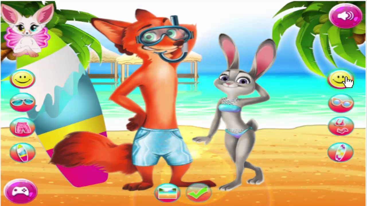 Disney Zootopia - Summer Break - Full Cartoon Game Episode for Kids and ...