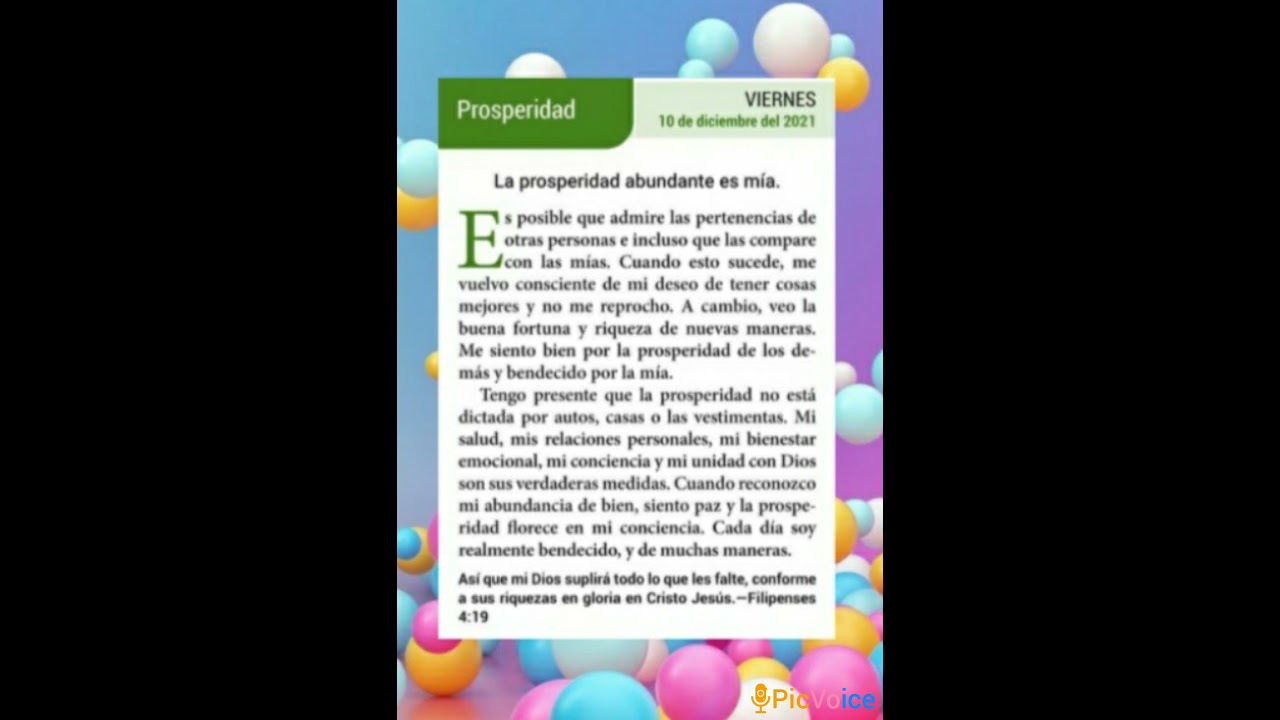 La palabra diaria unity de 10/12/2021 - YouTube