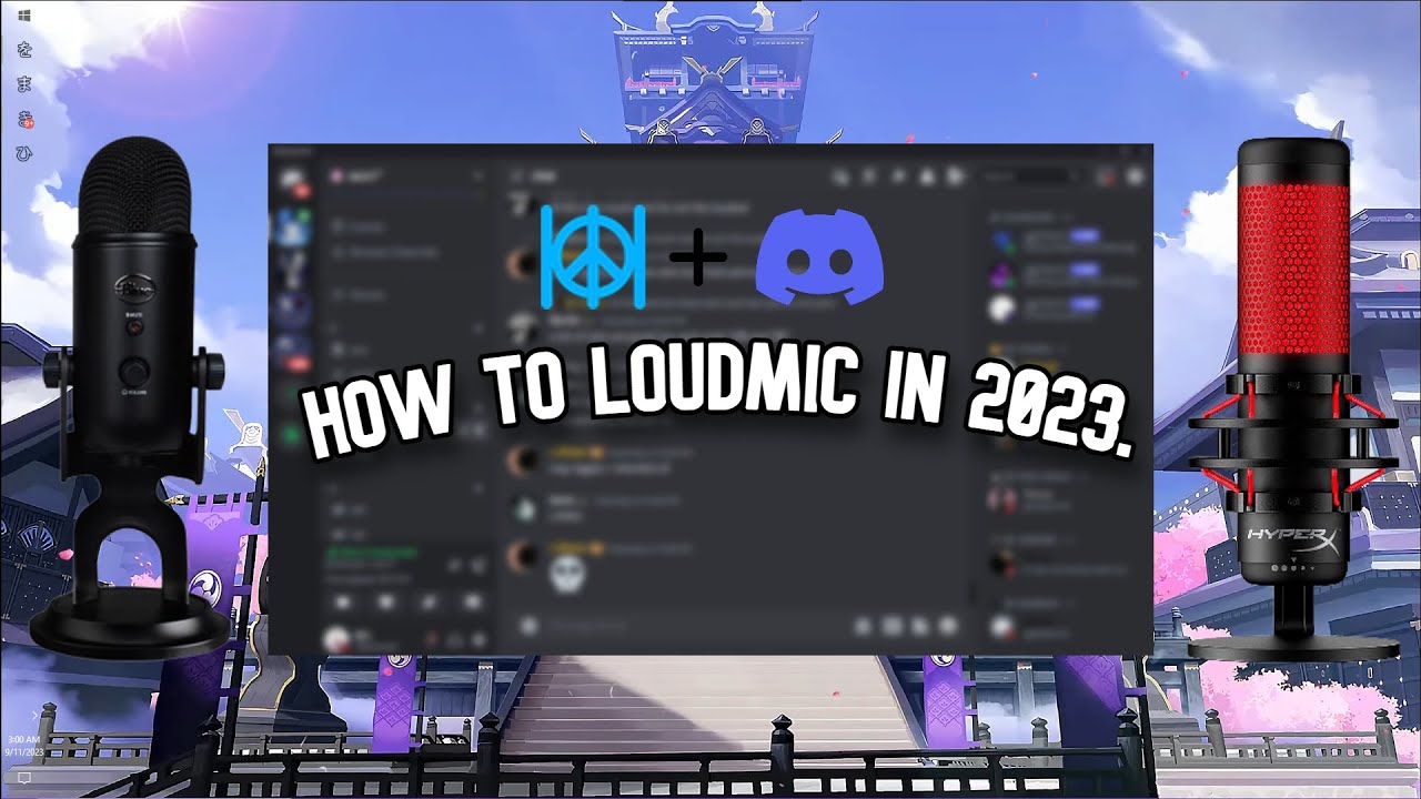 how to loudmic on discord - YouTube