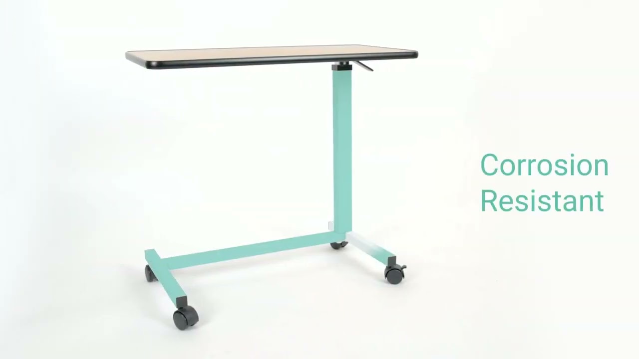 How to Use Vive Overbed Table? - YouTube