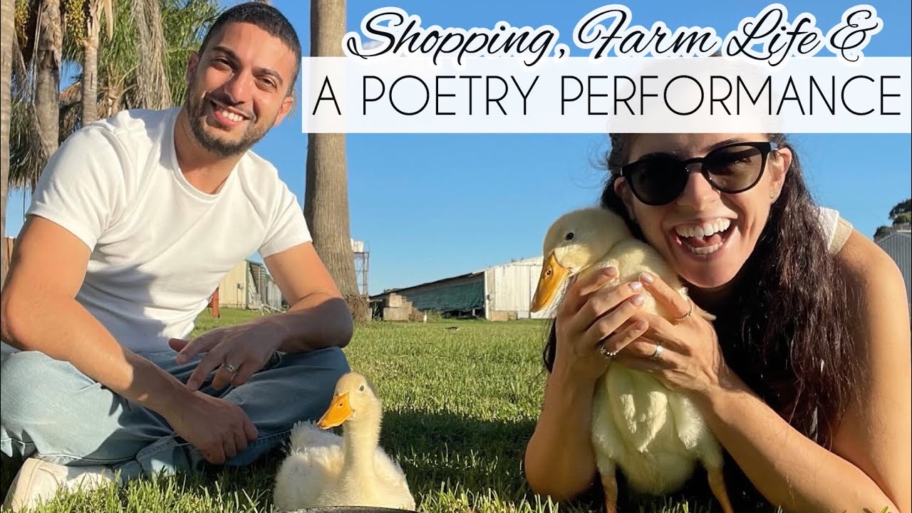 SIGNET RING SHOPPING, FARM LIFE & A POETRY PERFORMANCE | VLOG - YouTube