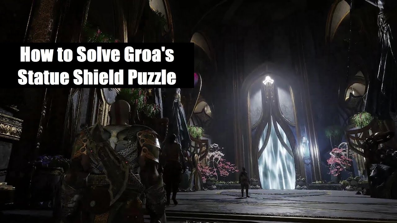 Groa Statue Shield Puzzle - God of War Ragnarok - YouTube