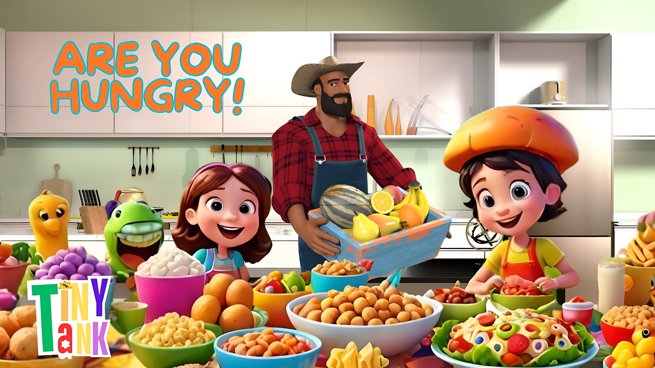 Are you hungry | kids song | TinyTank - YouTube