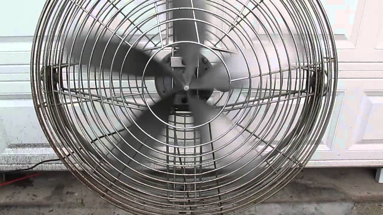 circa 1949 24 inch Roto Beam vintage pedestal fan - YouTube