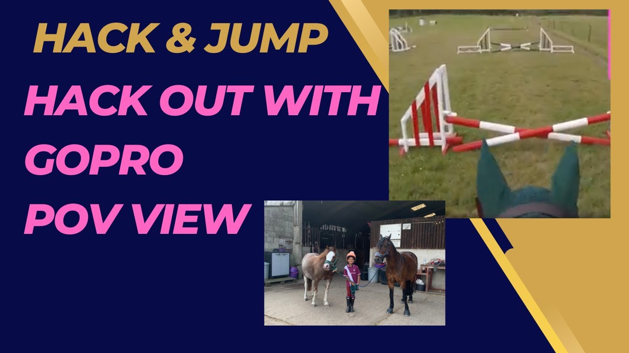 Fun Hack with Friends & Jumping in the Field! 🐴 - YouTube