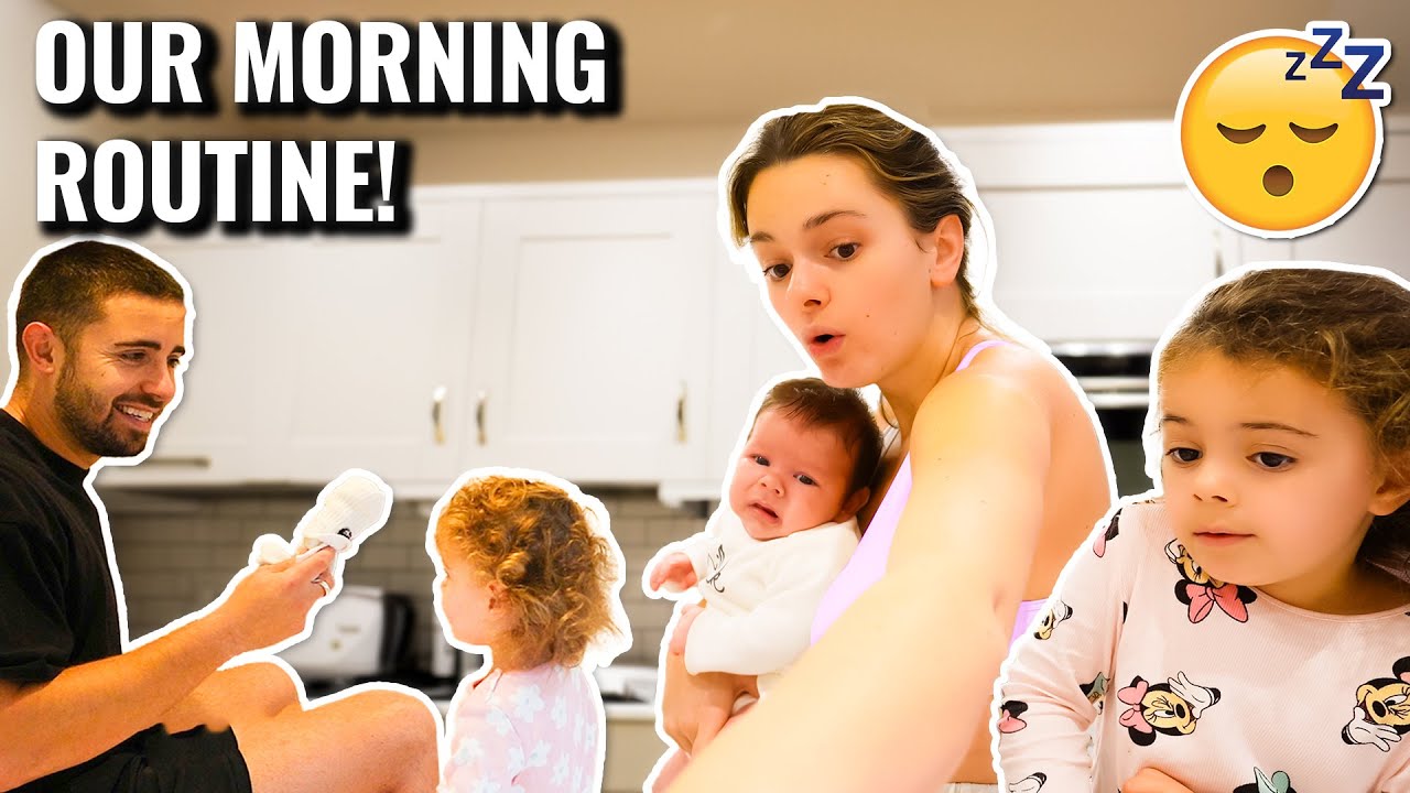 Our New Morning Routine! (CHAOTIC!) - YouTube
