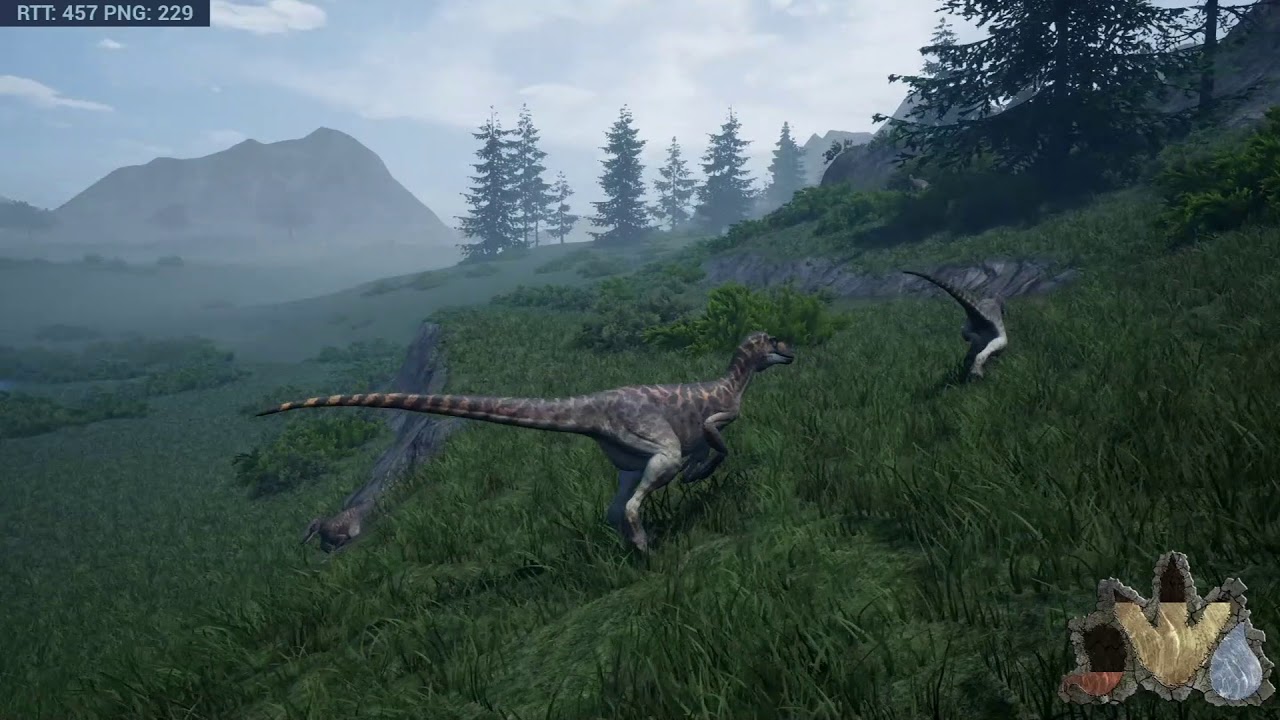 The Isle Utahraptor pack on Pangaea! - YouTube