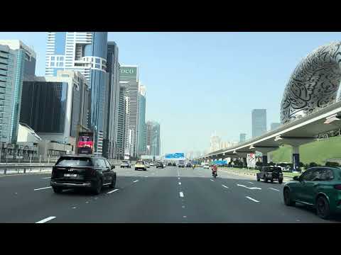 Dubai 4K - Drive in City - Downtown- UAE