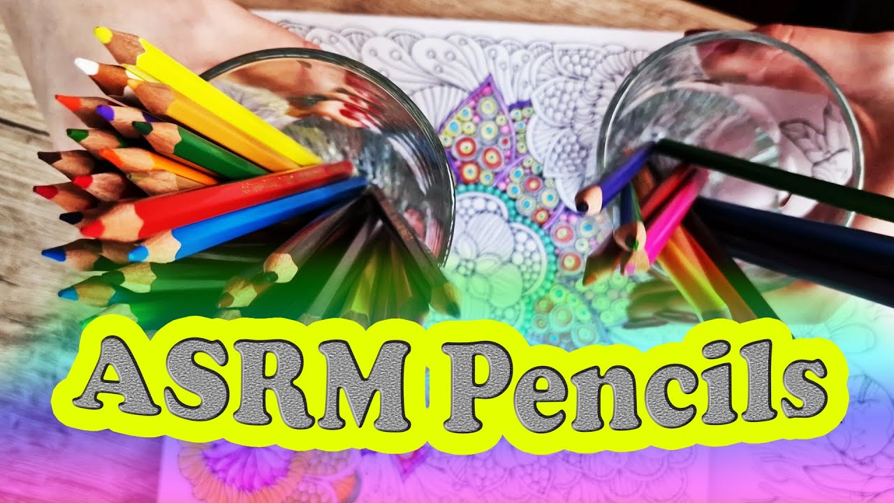 ASRM pencils. ASRM coloring \ (Part 2) - YouTube
