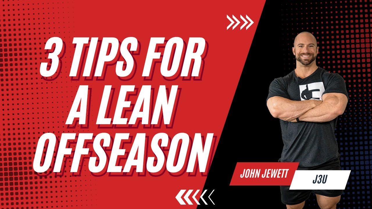 3 Tips for a Leaner Offseason - YouTube