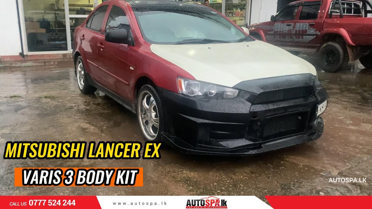 MITSUBISHI LANCER EX VARIS 3 BODY KIT - YouTube