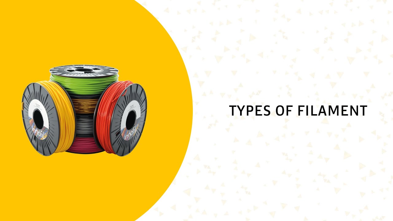 Types Of Filament In 3D Printer - YouTube