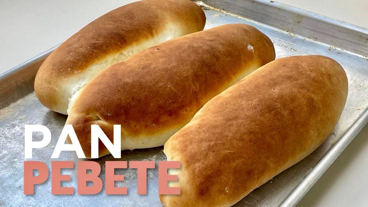 PEBETE ideal para sandwich de jamón y queso con mayo - YouTube