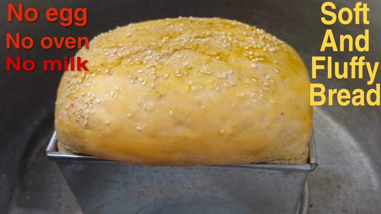 How To Make Homemade White Bread |Eggless Homemade Bread | Soft And ...