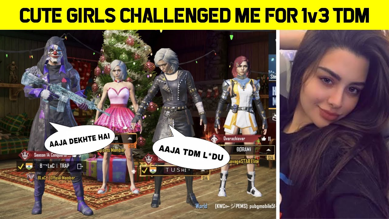 😎Lets Teach A lesson to Random Pro Conqueror Girls That Respect ...