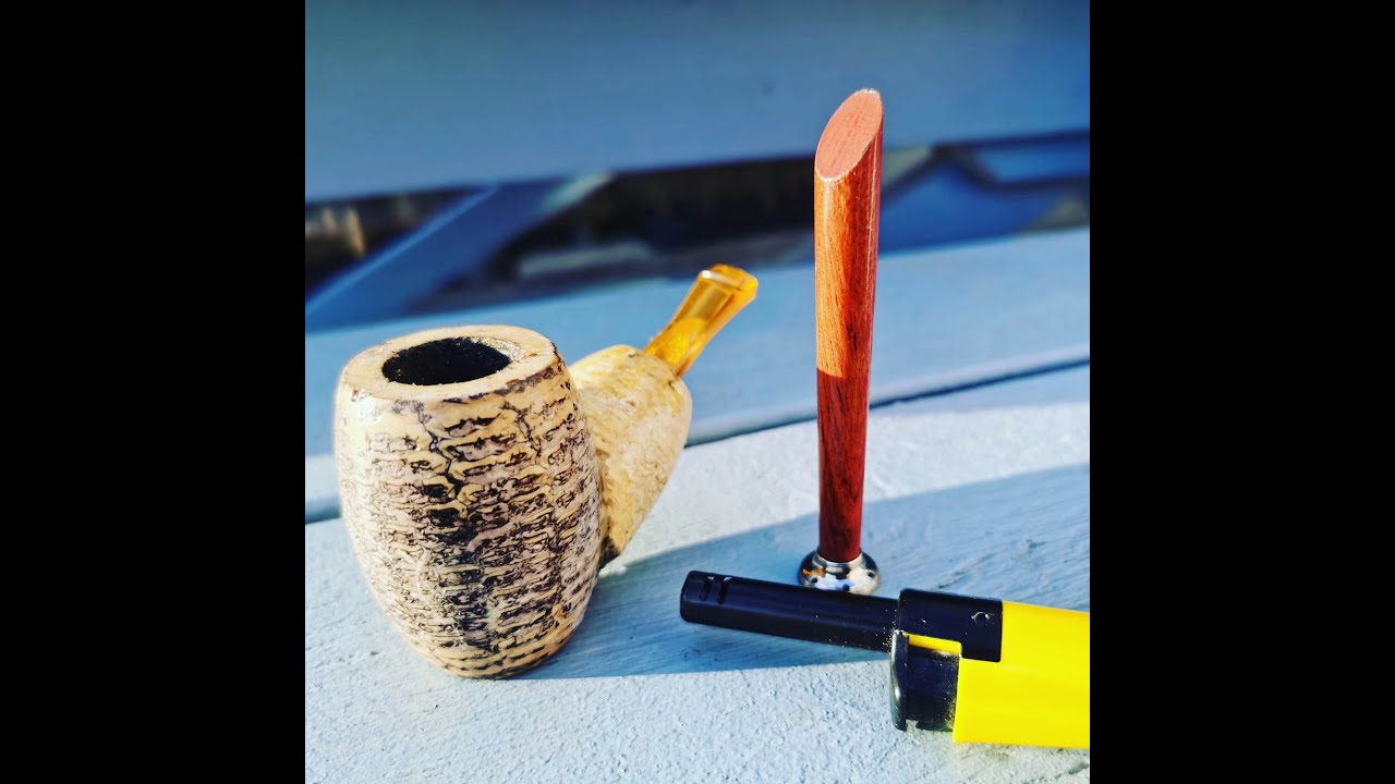 DIY Missouri Meerschaum Reverse Calabash Pipe - YouTube
