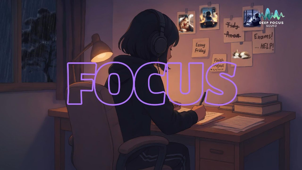 Chill Lo-fi Focus Vibes – Study, Work, and Unlock Your Flow State - YouTube
