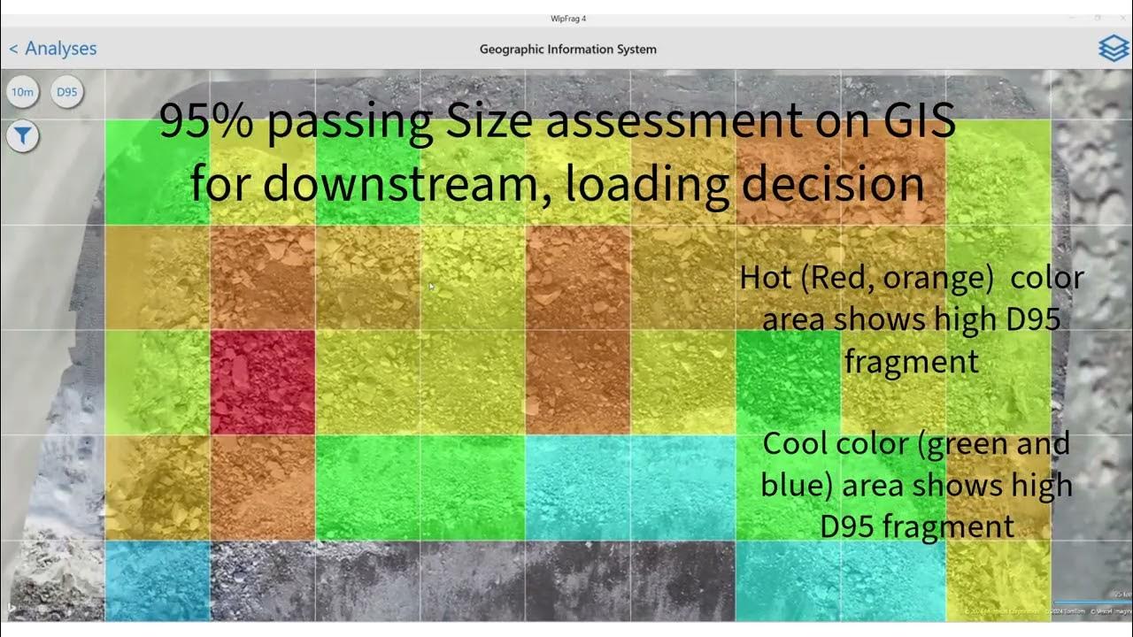 Application of UAV Blast Image on WipFrag 4 for Blast Analysis - YouTube