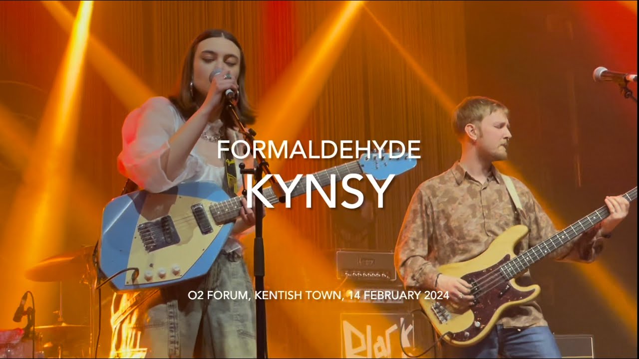 Kynsy - Formaldehyde - Live @ O2 Forum, Kentish Town, 14 February 2024 ...