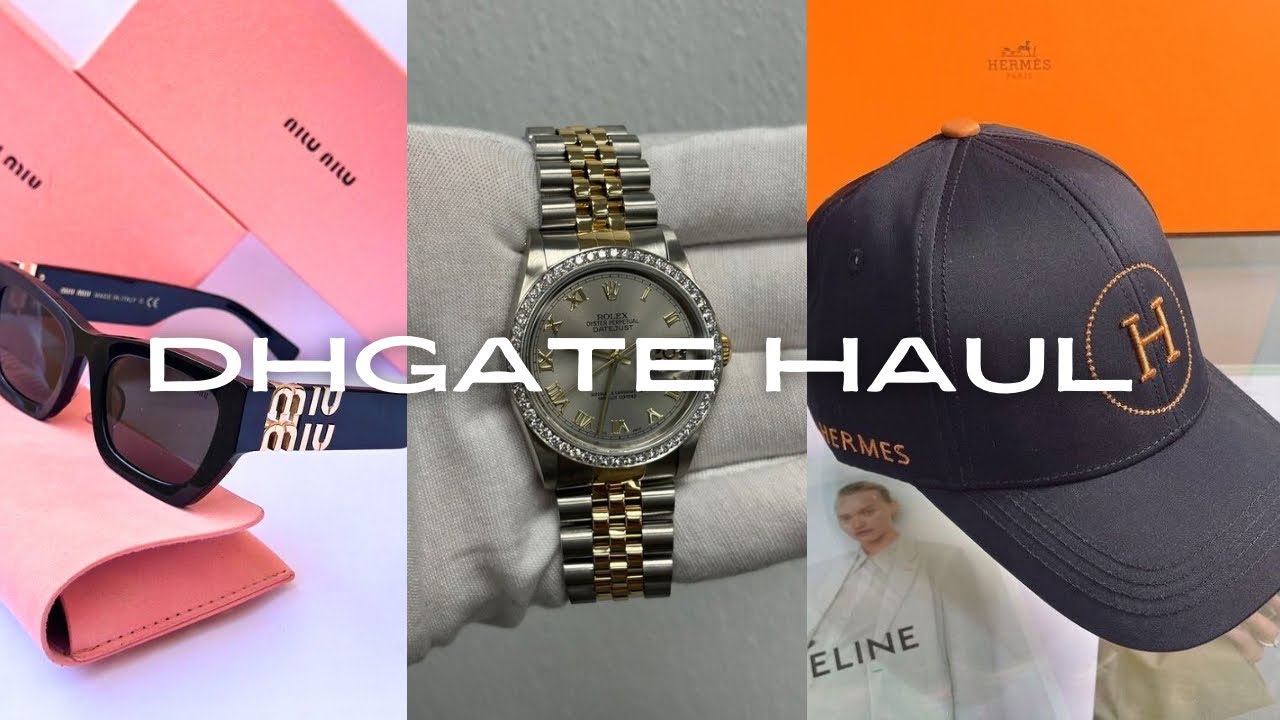 Collective Dhgate Haul - Lululemon, Miu Miu Shades, Date Just Rolex ...