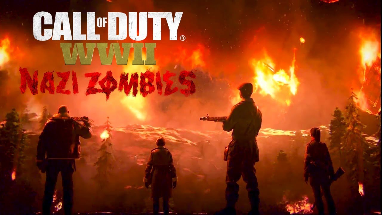 COD WWII - ZOMBIES GAMEPLAY! | GROESTEN HAUS! [LIVE] - YouTube