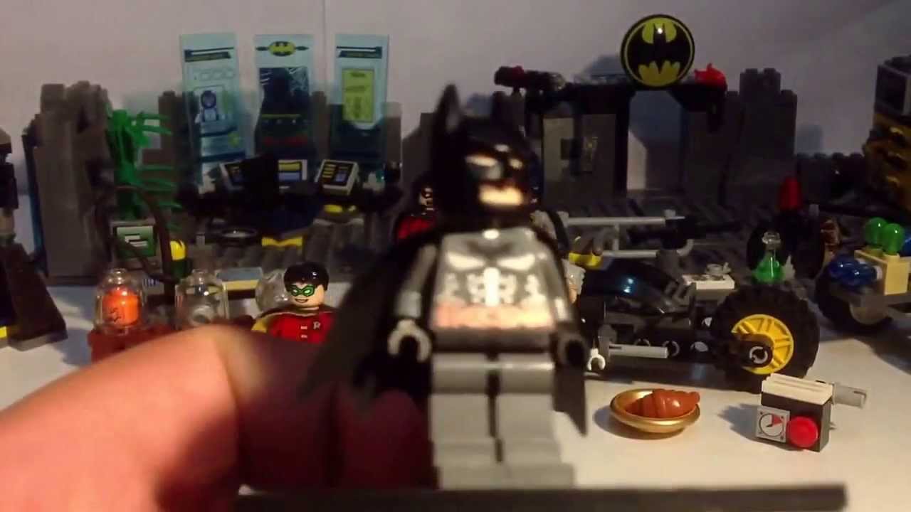 Lego custom batman Batcave set - YouTube