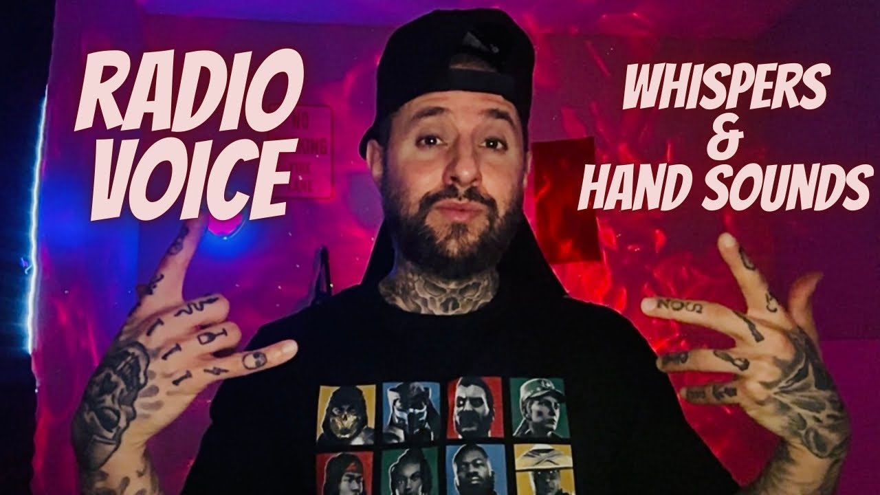 Radio Voice & Whisper Combo With Hand Sounds & Random Triggers - YouTube
