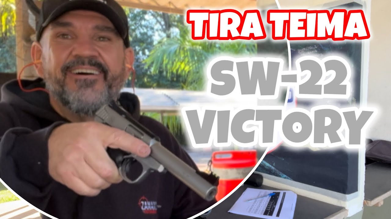PISTOLA SW22 VICTORY .22 LR INOX - SMITH & WESSON - YouTube