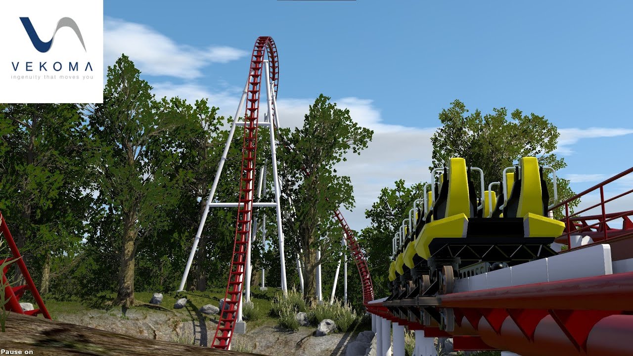Launched Vekoma MK 1101 Concept | FVD ++/NoLimits 2 Pro - YouTube