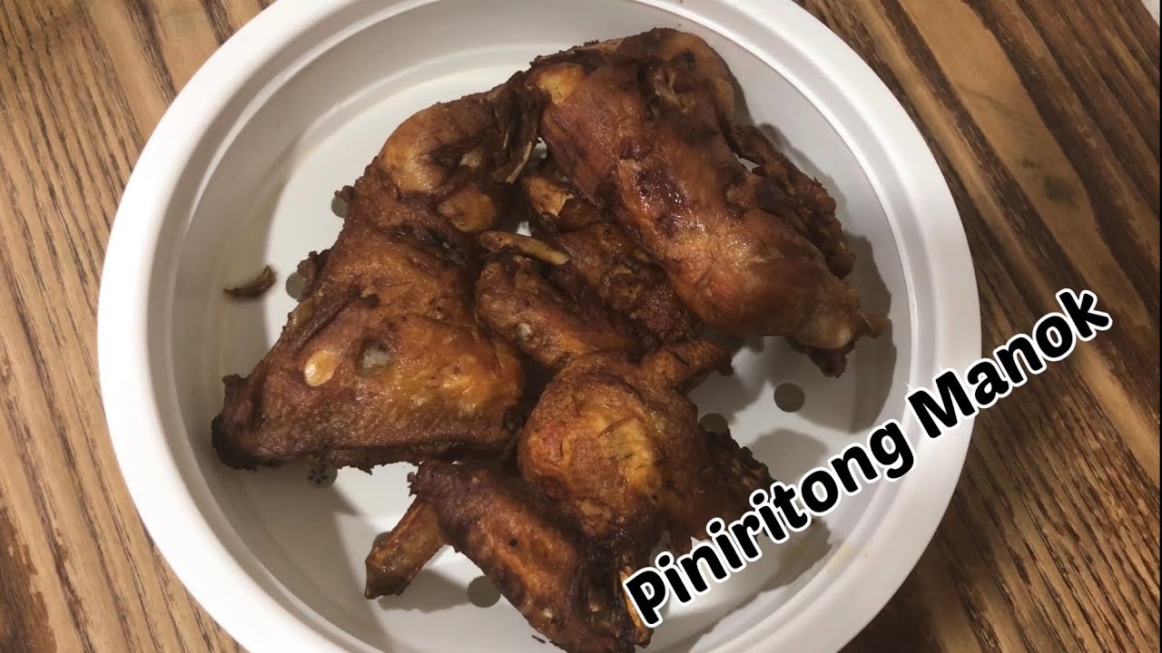 Piniritong Manok na walang breading mix - YouTube
