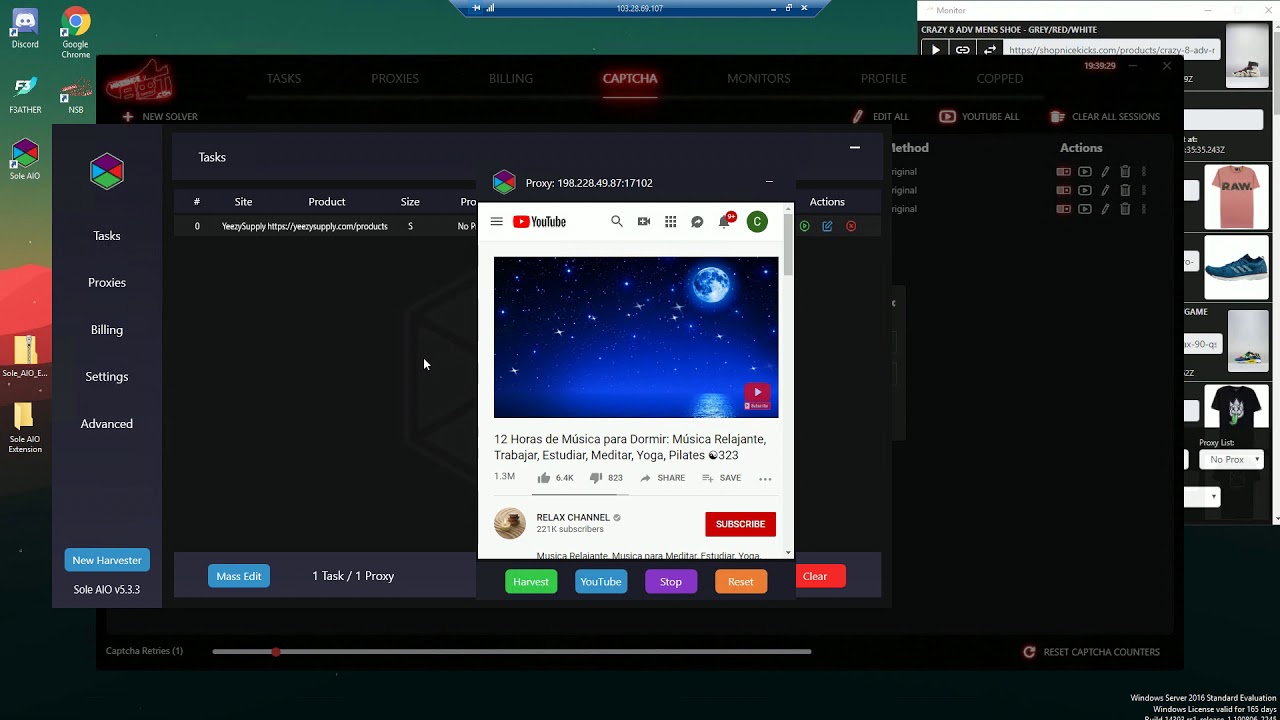 Sole AIO extension mode (The new solution to anti bot) - YouTube