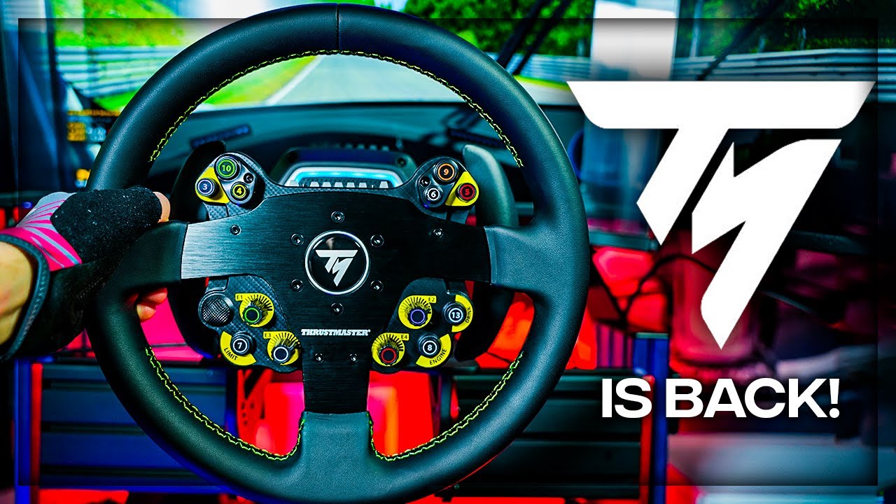 Honest Review of the Thrustmaster EVO Racing 32R Leather Wheel - YouTube