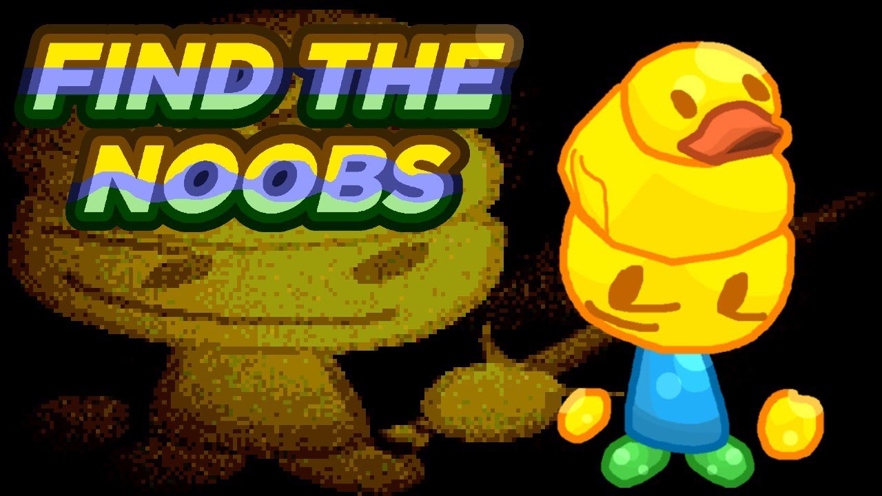 How to get the noob duck hat glitch [find the noobs] - YouTube