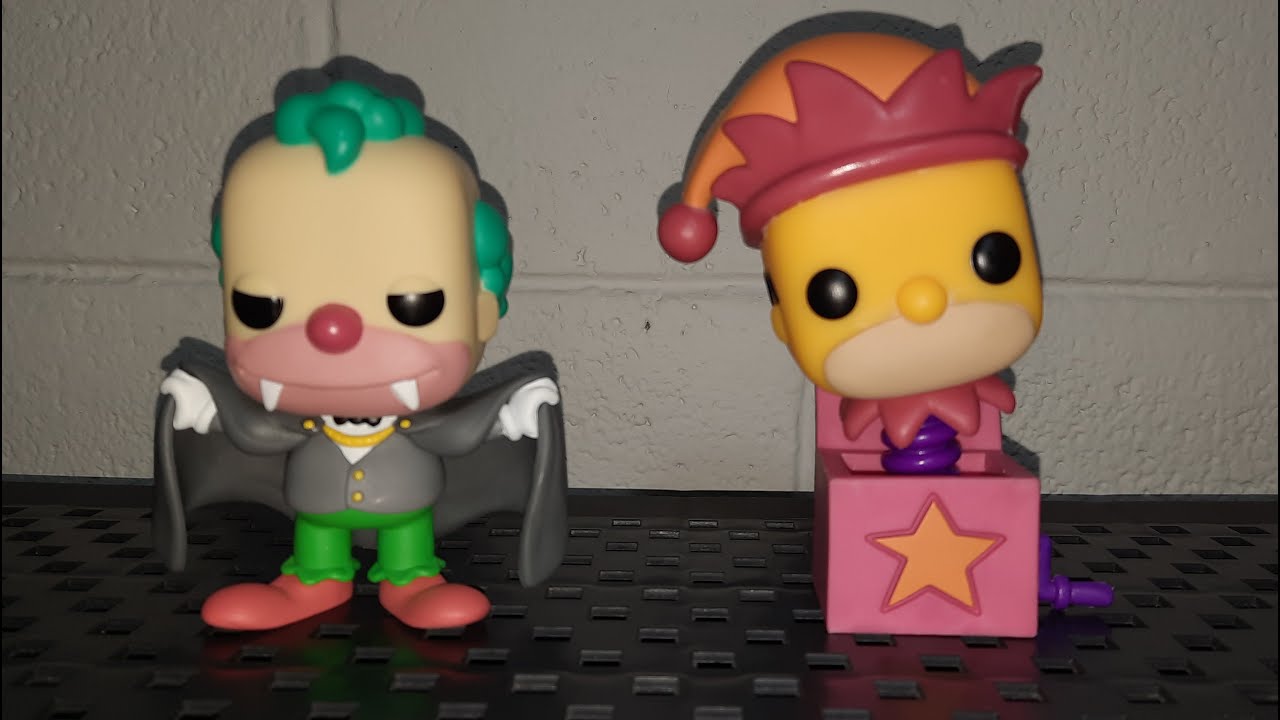 THE SIMPSONS (Treehouse of Horror): Vampire Krusty, Jack-in-the- Box ...