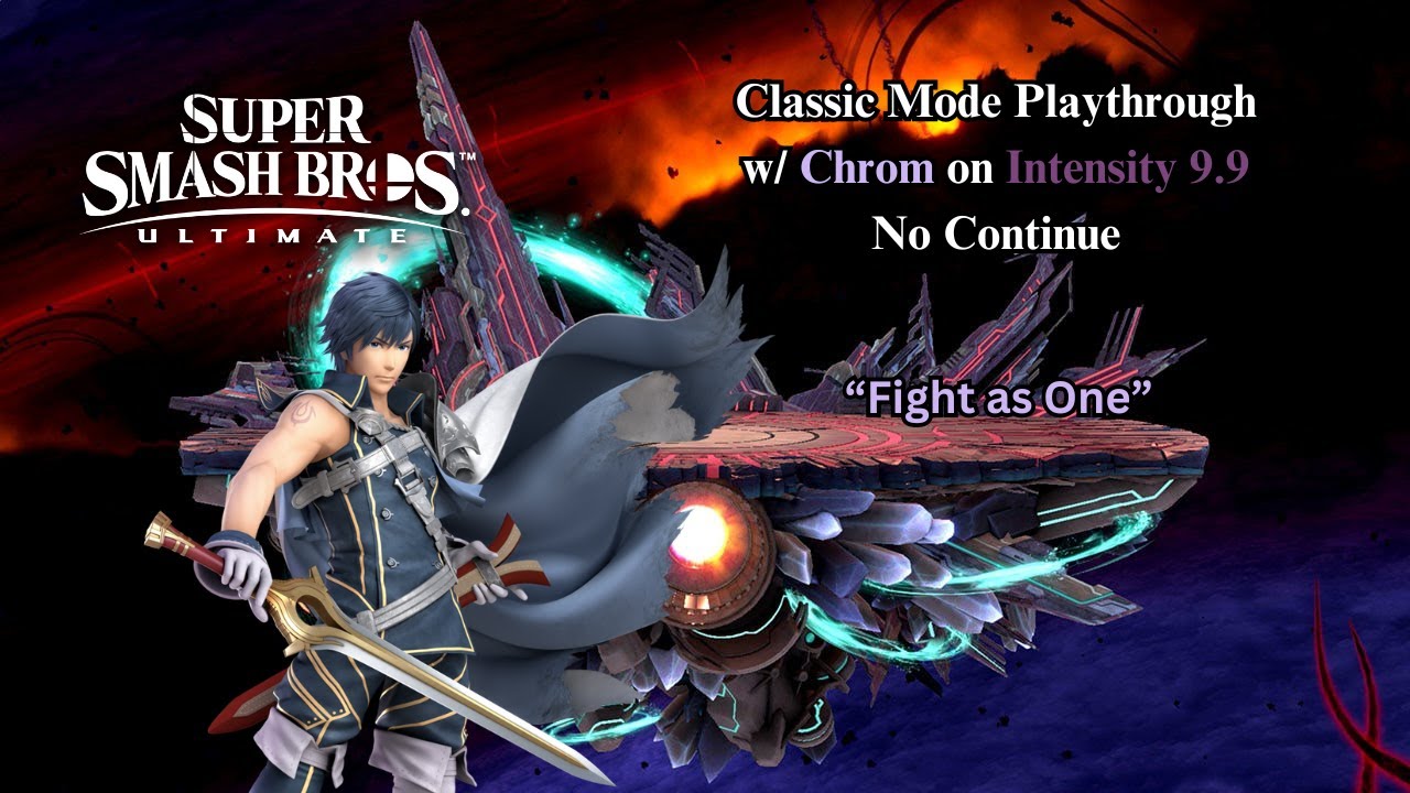 Super Smash Bros. Ultimate | Classic Mode w/ Chrom on Intensity 9.9 (No ...
