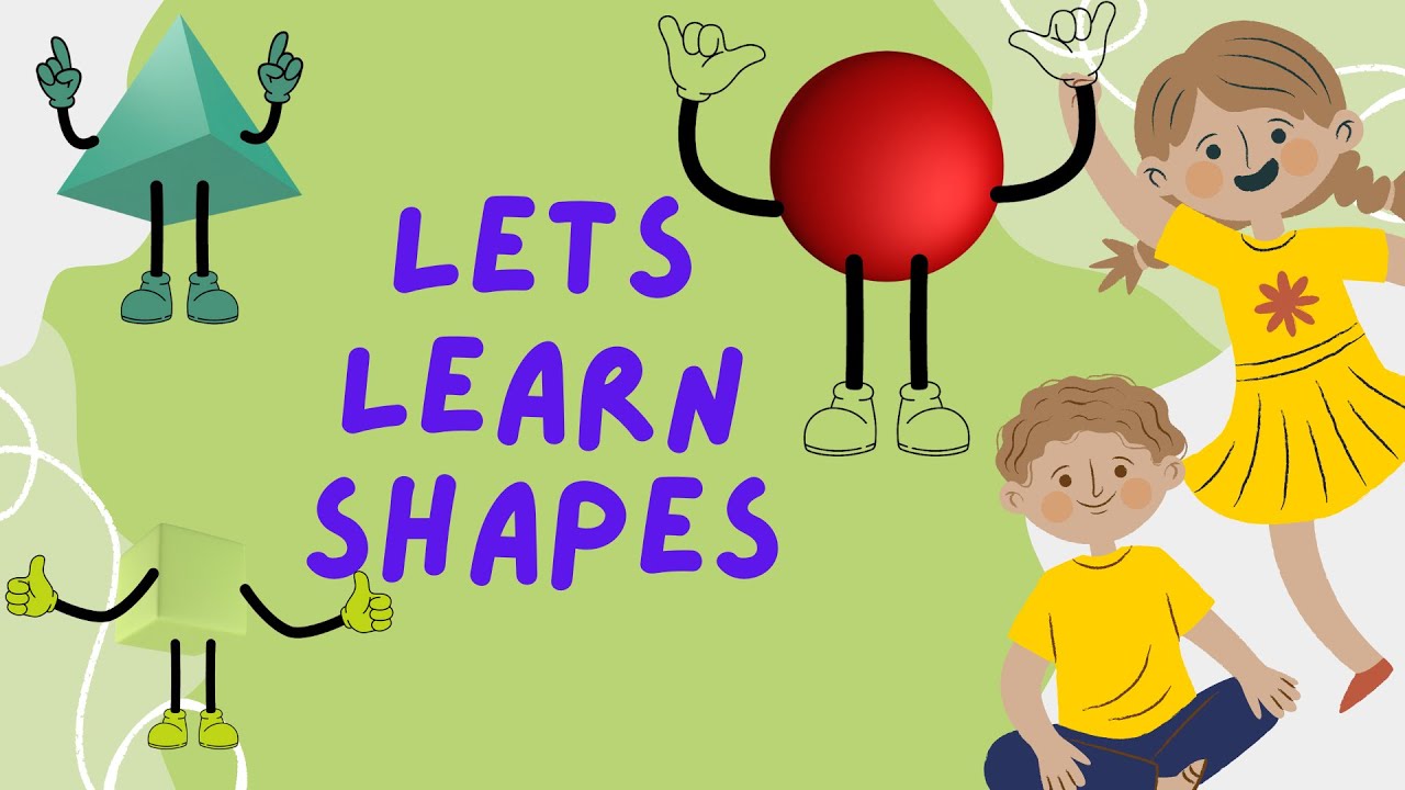 The Shapes Dance - Fun and Educational Song for Kids | Learn Shapes ...