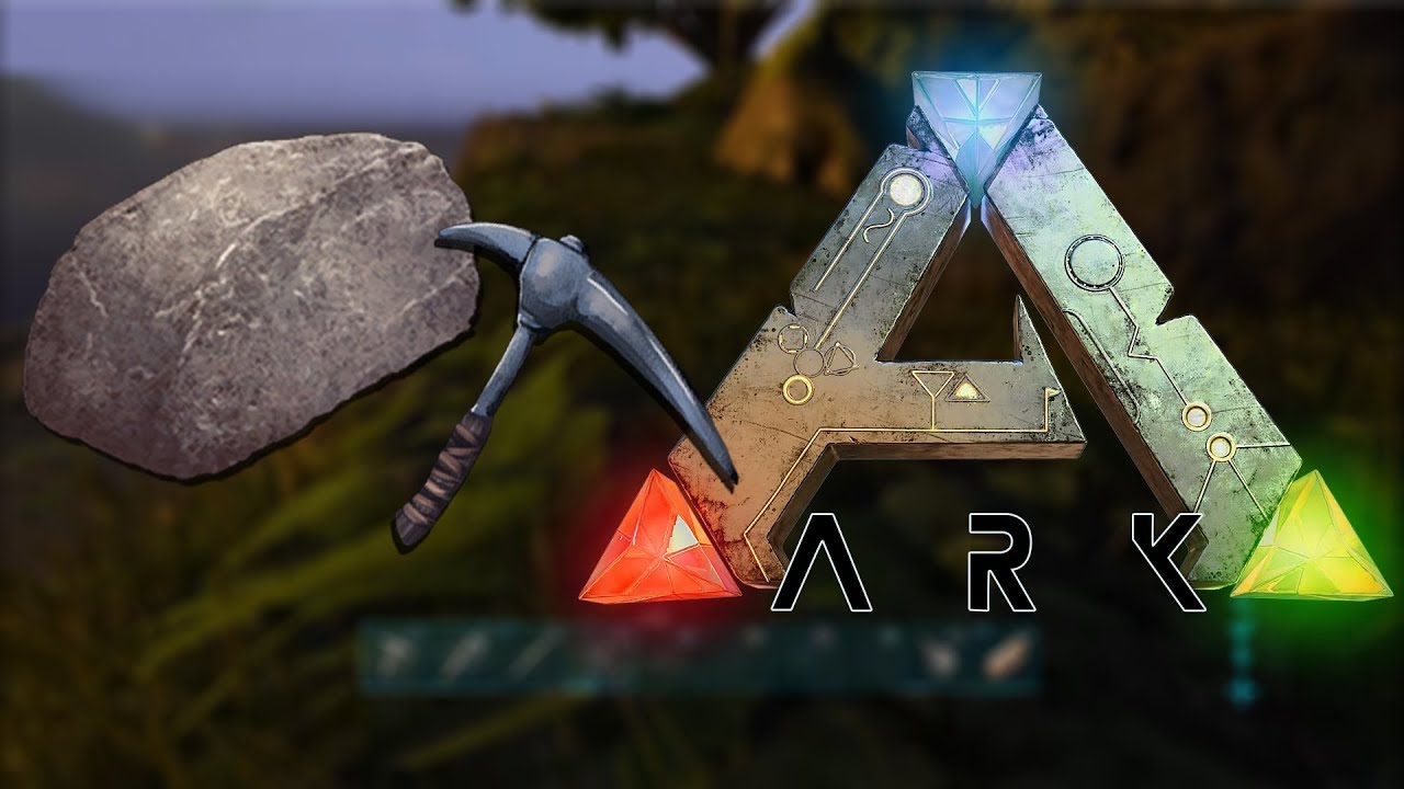 Farming Stone! - Ark Survival Evolved - YouTube