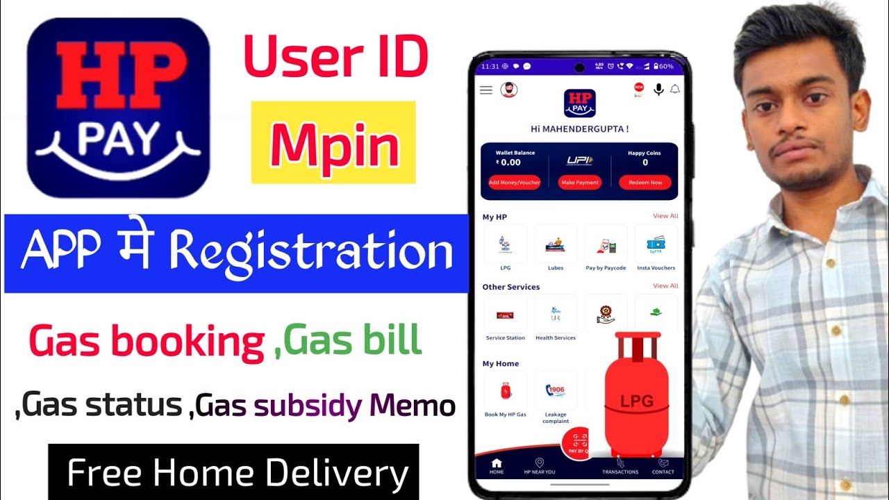 Hp pay app registration kaise kare 2026 | how to login hp pay app ...