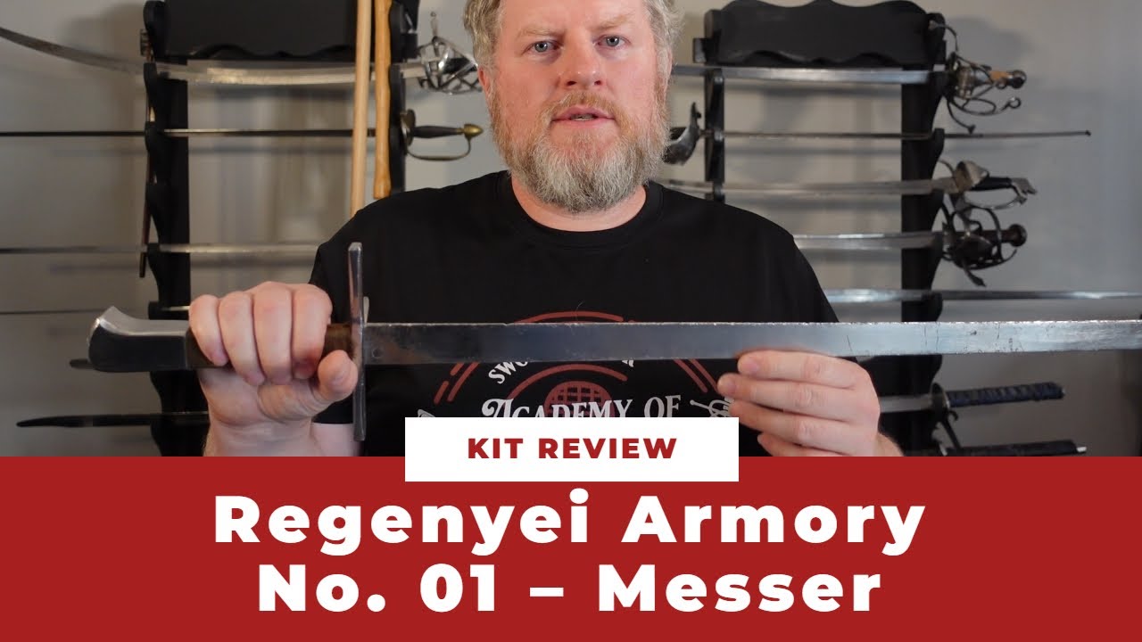 Review of the Regenyei Armory No. 01 – HEMA Messer - YouTube