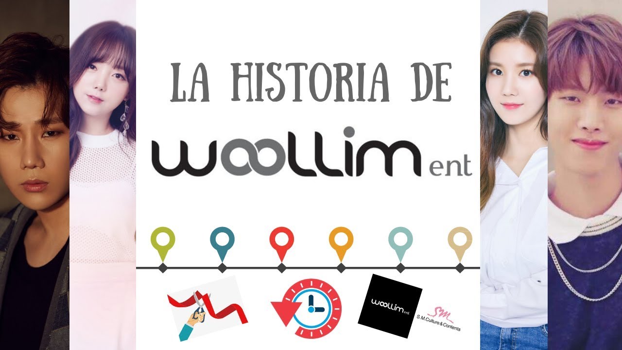 La Historia de Woollim Entertainment - YouTube
