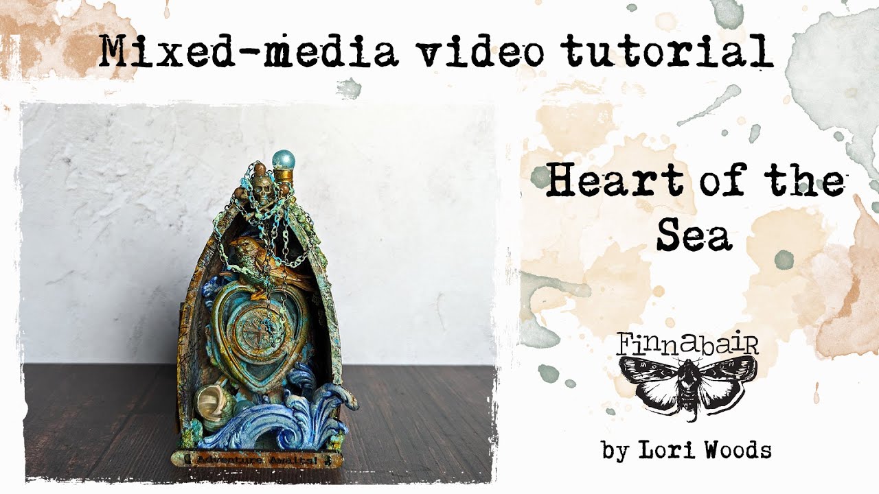 Heart of the Sea mixed media project by @creative.crumbs - YouTube