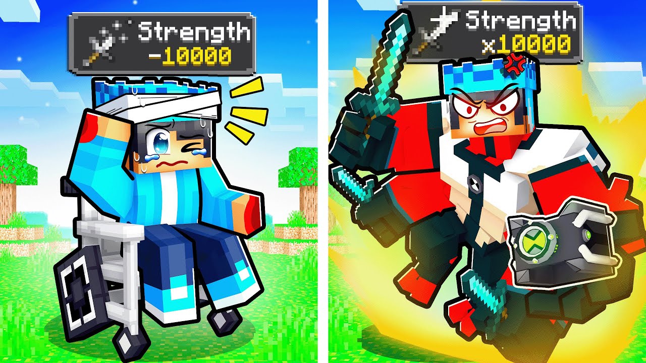 Shad Becomes BEN 10 in Minecraft! - YouTube