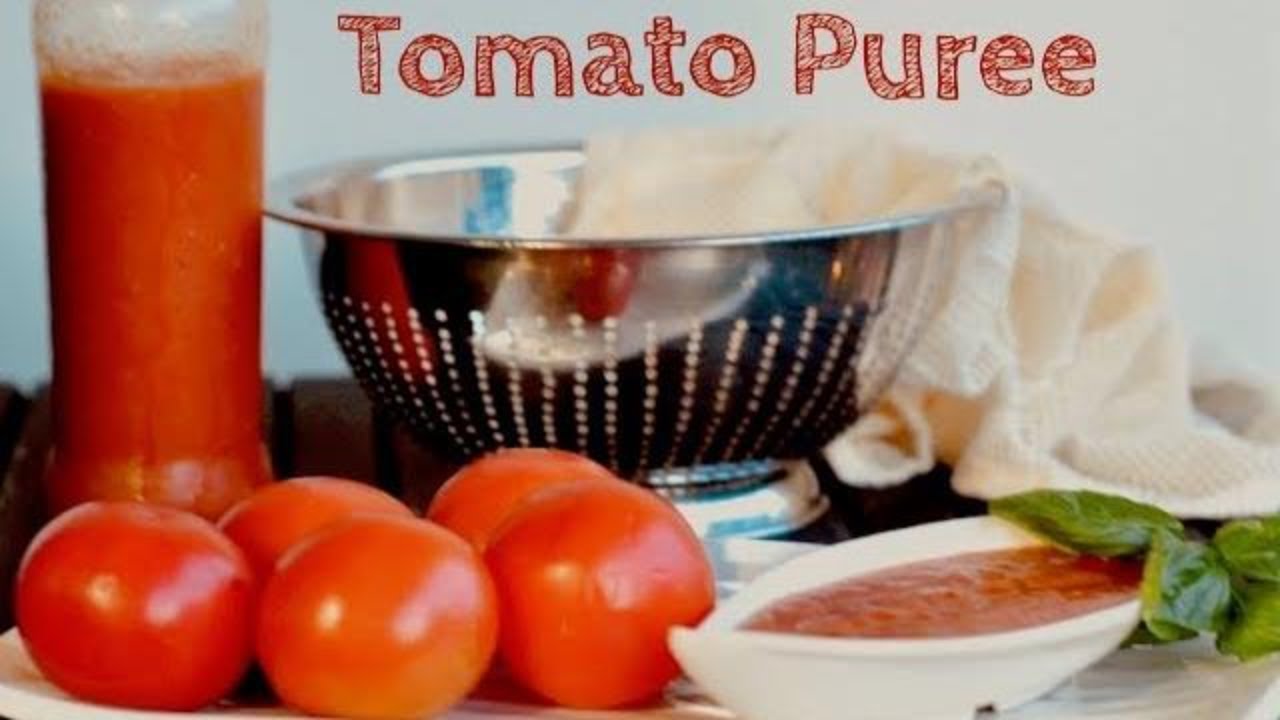 Tomato Puree for Indian Cooking - YouTube