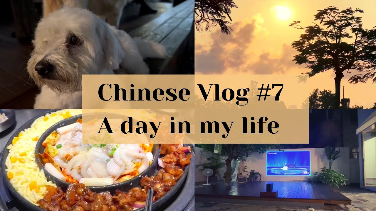 【Chinese Vlog #7】A day in my life 我生命中的一天 | Daily Chinese | Beginner ...