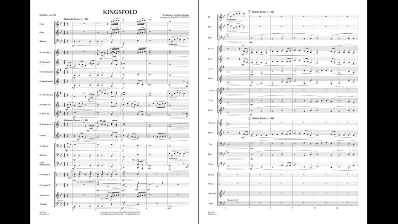 Kingsfold arranged by Johnnie Vinson - YouTube