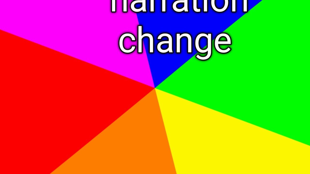 Rules of narration change - YouTube