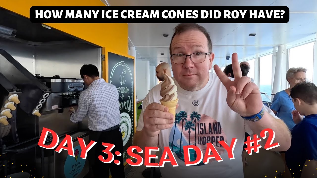 Roy ate HOW many Ice Creams??? | Johnny Rockets Breakfast | Symphony of the Seas Day 3 - YouTube