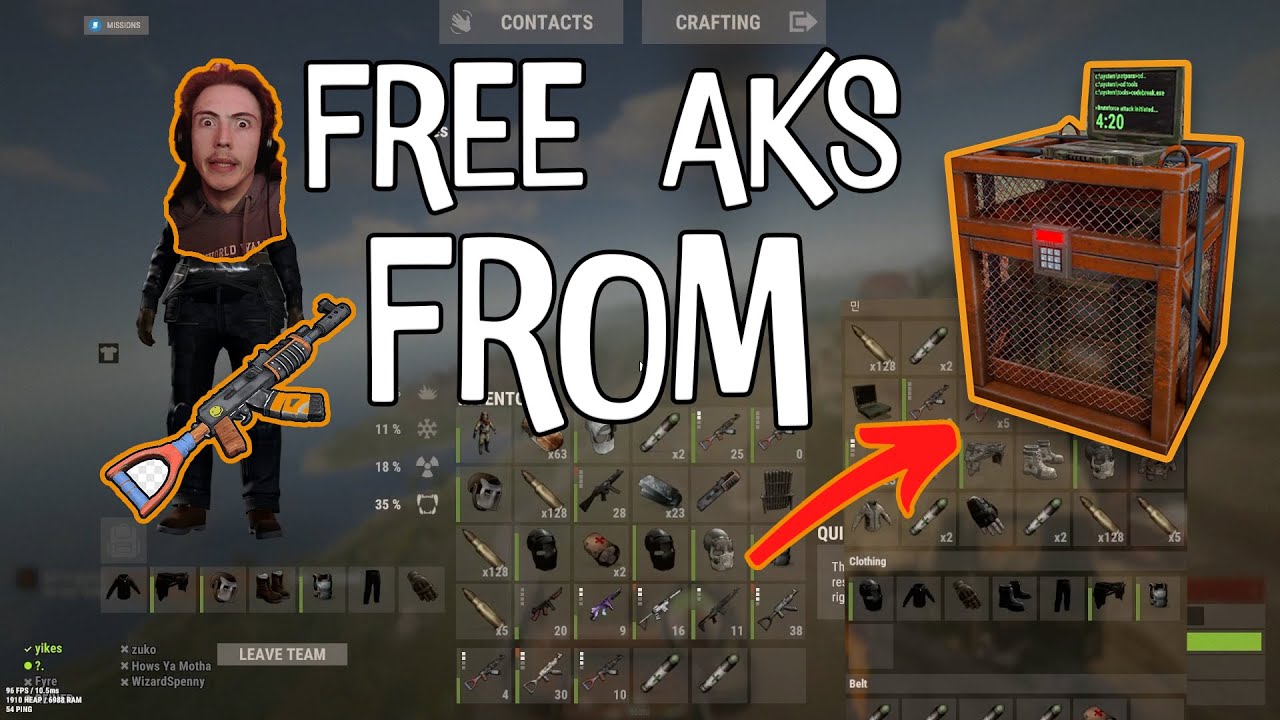 THE FASTEST ROW OF AKS IN RUST - YouTube